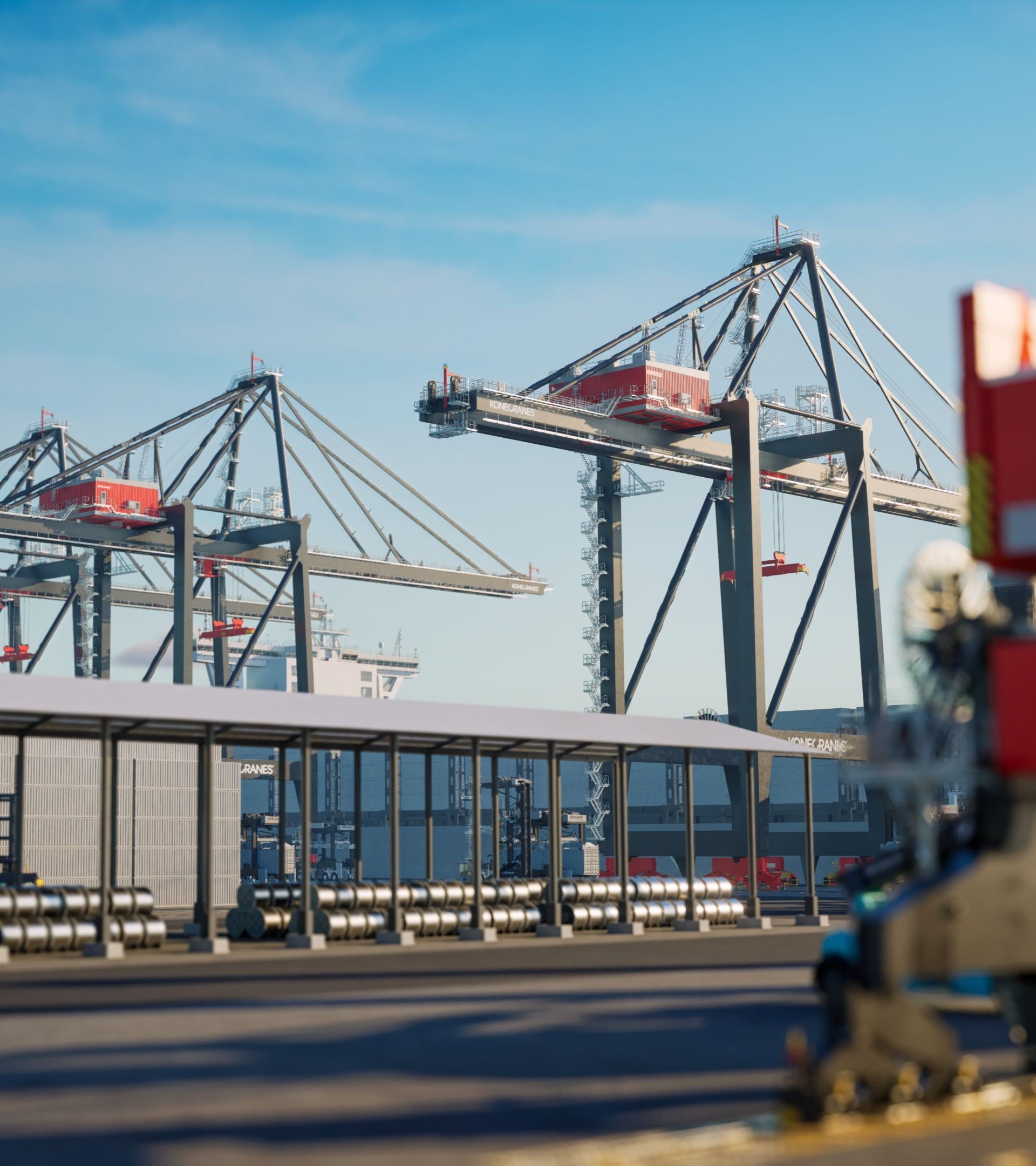 Konecranes – Welcome to Dream Terminal - Cases - Valve